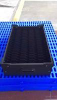 China Recyclable Plastic Turnover Box 400x310x125mm PP Corrugated Nestable Container Up to 50kg Load Capacity for sale