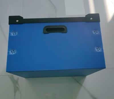 China Custom Reusable Plastic Moving Boxes 50kg Load Capacity Corrugated PP Material 2-20mm Thickness for sale
