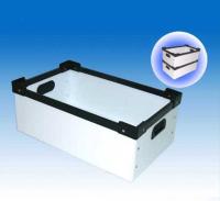 China Hollow Sheet Plastic Reusable Boxes 555x415x115mm with 50kg Load Capacity - UV-Resistant Corrugated Crates for sale