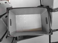 China Stackable Plastic Reusable Boxes with Handle - PP Carton Customizable in Various Sizes for Industrial Storage for sale