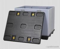 China PP Plastic Pallet Bin 300kg Capacity Collapsible Design Corrosion Resistant for Industrial Use for sale
