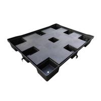 China Light Duty Plastic Pallet Box 300kg Capacity Impact Resistant Waterproof Bulk Container for Agriculture for sale