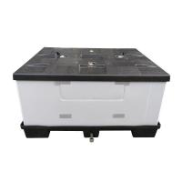 China UV Resistant Plastic Coaming Boxes 300kg Capacity 2-11mm Thickness for Agriculture Storage and Transport for sale