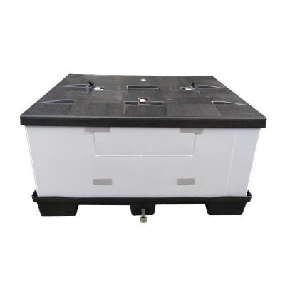 China UV Resistant Plastic Coaming Boxes 300kg Capacity 2-11mm Thickness for Agriculture Storage and Transport for sale
