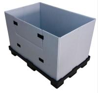 China Small Reusable Pallet Boxes 2mm-11mm Collapsible Plastic Moving Bins 1100x1150x800mm for sale