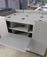China Rectangular Plastic Pallet Box Heavy Duty Folding Pallet Boxes Environmntally Friendly for sale