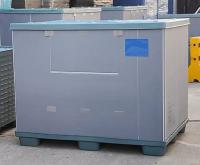 China Square Collapsible Pallet Container 1200×1000×810 mm with 4000KG Static Load and 300KG Capacity for sale