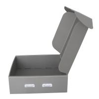 China Printable Corrugated Plastic Tote Boxes 2-20mm Thickness Up to 1500mm Width Waterproof Stackable Storage for sale
