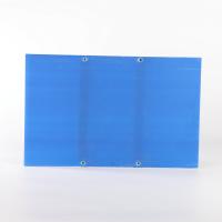 China Custom Blue PP Corrugated Folding Carton Boxes 2-20mm Thickness ≤1500mm Length Waterproof Packaging for sale