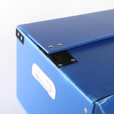 China UV Resistant Plastic Corrugated Bin 2-20mm Thickness 1500mm Length Waterproof Tote Container for sale