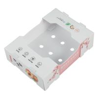 China White Plastic Corrugated Containers - Shockproof Storage Boxes Up to 1500mm for Fruits & Vegetables for sale
