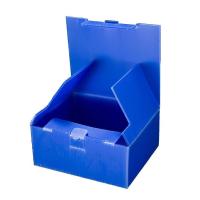 China Waterproof Plastic Corrugated Containers 1500mm Length 2-20mm Thickness Customizable Shipping Boxes for sale