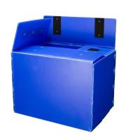 China Waterproof Plastic Corrugated Containers 1500mm Length 2-20mm Thickness Customizable Shipping Boxes for sale