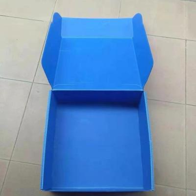 China Lightweight Plastic Corrugated Containers 2-20mm Thickness Anti-Flame PP Box for Industrial Packaging for sale