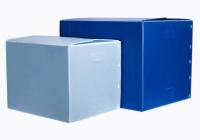 China Rectangular Plastic Corrugated Containers - 2mm to 20mm Thickness, Custom Sizes & Colors, 100% Recyclable PP Material for sale