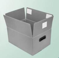 China UV Resistant Plastic Corrugated Containers 2mm-20mm Thickness Blue PP Corrugated Bins for sale