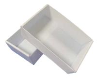 China Custom White Plastic Corrugated Boxes 2-20mm Thickness Waterproof Storage Crates for Wardrobe Organization for sale