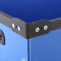 China Stackable Plastic Shipping Box 1500mm Max Length 2-20mm Thickness Corrugated Tote Trays for sale