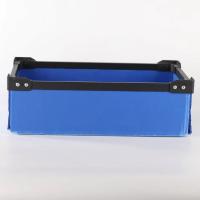 China Stackable Plastic Shipping Box 1500mm Max Length 2-20mm Thickness Corrugated Tote Trays for sale