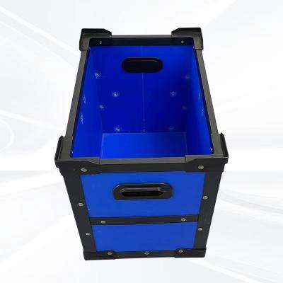 China Lightweight Plastic Shipping Boxes 2mm-20mm Thickness Waterproof Corrugated PP Crates Reusable Stackable for sale
