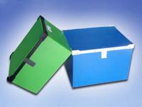 China Industrial Corrugated Plastic Shipping Boxes - Customizable Size & Color Options, Waterproof & Stackable Design for sale
