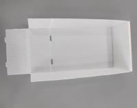 China White Custom Corrugated Plastic Box with 50 lbs Weight Capacity and 2mm-20mm Thickness Options for sale