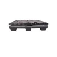 China Gray Plastic Collapsible Pallet Box 800×600 to 2070×1150 mm Custom Sizes | 11-48 KG Weight Range for sale