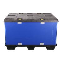 China 10L Capacity Collapsible Plastic Crate with Customizable 800×600mm Dimensions and 11kg Weight for sale
