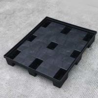 China Recyclable Plastic Collapsible Box 10L Capacity Waterproof Pallet Container with Customizable Latch for sale