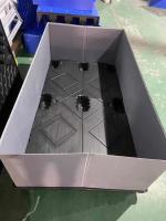 China Reusable Plastic Foldable Boxes 800×600 to 2070×1150mm Gray Collapsible Crates with -20°C to +120°C Temperature Range for sale