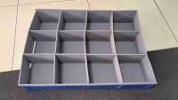 China Anti Pressure PP Corrugated Sheet Box with Removable Dividers - 2mm to 20mm Thickness Options for Office and Industrial Storage for sale