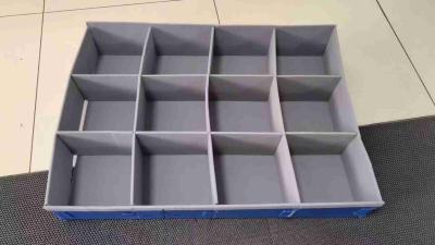 China Anti Pressure PP Corrugated Sheet Box with Removable Dividers - 2mm to 20mm Thickness Options for Office and Industrial Storage for sale