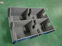 China Anti Pressure PP Corrugated Sheet Box with Removable Dividers - 2mm to 20mm Thickness Options for Office and Industrial Storage for sale
