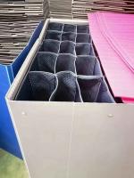 China Snap Closure Plastic Divider Bins 12.2x9.4x1.2 Inches with 15 Compartments and 2-20mm PP Corrugated Sheet for sale