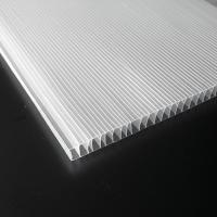 China Lightweight and Durable Polypropylene Hollow Sheet with UV Protection for sale