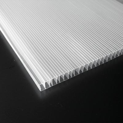 China Lightweight and Durable Polypropylene Hollow Sheet with UV Protection for sale