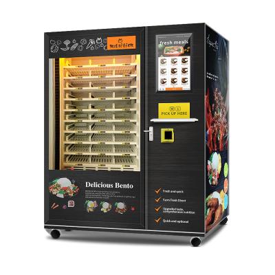 China Commercial Vending Machine With Card Reader Microwave Heating for sale