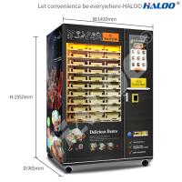 China 24h Self-Service Fully Automatic Hot Food Vending Machine With Microwave Heating for sale