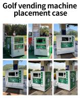 China Membership Management Golf Ball Vending Machine Automatic For Golf Driving Range for sale