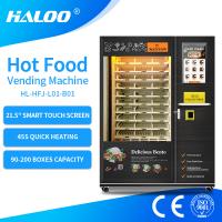 China Pre-made Food Vending Machine Hot Food Fully Automatic Smart Food Vending Machine With Heating for sale