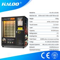 China Pre-made Food Vending Machine Hot Food Fully Automatic Smart Food Vending Machine With Heating for sale