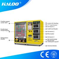 China GYM Healthy Food Nutritious diet Vending Machine Semi-Automatic Customized Hot Food Vending Machine With 3 Microwave for sale