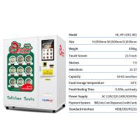 China -20C Frozen Chicken Pork Beef Seafood Vending Machine Fully Automatic Frozen Food Vending Machine for sale