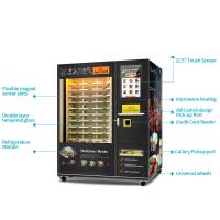 China Ready To Eat Food Meals Vending Machine Hot Food Vending Machine For Ready Meals With Heating Function for sale