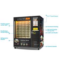 China 120 Boxes big Capacity Automatic food vending machine with Cooling and Heating Function for sale