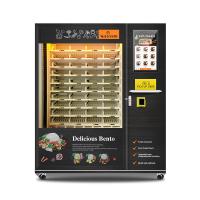 China 120 Boxes big Capacity Automatic food vending machine with Cooling and Heating Function for sale