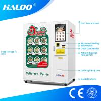 China Minus 20 degree Celsius Prep Frozen Meals Bento Breakfast Lunch Box Dumplings Food Vending Machine with Fast Heating Function for sale