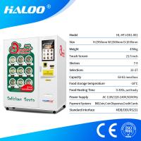China Minus 20 degree Celsius Prep Frozen Meals Bento Breakfast Lunch Box Dumplings Food Vending Machine with Fast Heating Function for sale