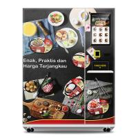 China Ready Meals Dumplings Breads Hamburgers Frozen Food Vending Machine with Short Heating Time for sale