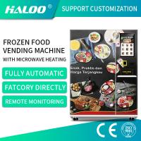 China Ready Meals Dumplings Breads Hamburgers Frozen Food Vending Machine with Short Heating Time for sale